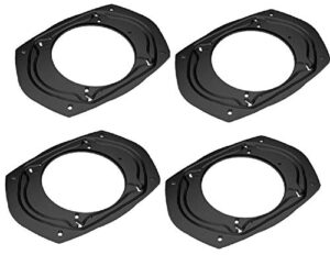 jsp manufacturing® 4 pack car boat marine speaker adapter plate 6×9 5×7 6×8 to 5.25″