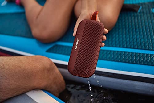 Bose SoundLink Flex Bluetooth Portable Speaker, Wireless Waterproof Speaker for Outdoor Travel -Carmine Red