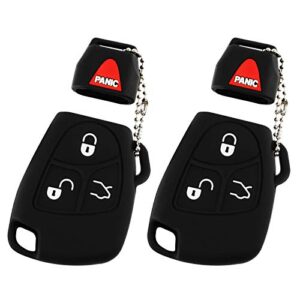 2x key fob keyless entry remote cover protector (iyz 3312)