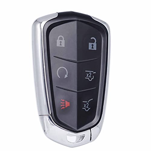 Key Fob Replacement Compatible for Cadillac Escalade 2015 2016 2017 2018 2019 2020 Escalade ESV 2015-2020 Proximity Smart Keyless Entry Remote Control Remote Start 13594028 HYQ2AB 13580812 315Mhz