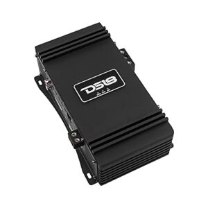 DS18 GFX-1.4K1 Car Audio Amplifier 1-Channel Class D Full-Range Monoblock 1400 Watts Rms 1-Ohm - Compact Design Easy Installation - Powerful Amp for Vehicle Sound Systems