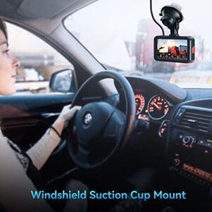 Ussunny Dash Cam Suction Cup Mount for S900 Dash Cam, Dashboard Windshield Suction Cup Mounting Bracket, Easy to Install and Stand Heat, Strong Suction Power, Hold Tightly Removeable