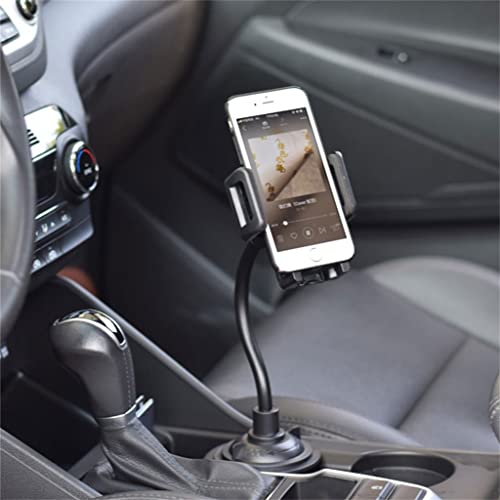 Universal 360 Degree Car Phone Mount Adjustable Gooseneck Cup Holder Stand Auto Clip Cradle for Cell Phone