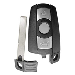 replacement for bmw 328i xdrive 328xi 2007 2008 2009 2010 2011 keyless remote key fob 315mhz fccid:kr55wk49127, kr55wk49123;by auto key max (1)