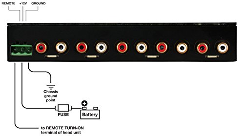 Sound Storm Laboratories S4EQ 4 Band Pre Amp Car Equalizer with Gold Plated Front Rear and Subwoofer Outputs