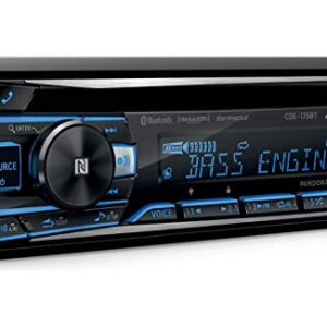 Alpine CDE-175BT, Single-Din CD Car Stereo W/Bluetooth, USB & Auxiliary Input (Replaces CDE-163BT)