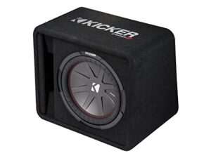 kicker 43vcwr122 12″ compr sub 2 ohm loaded subwoofer sub box enclosure (renewed)