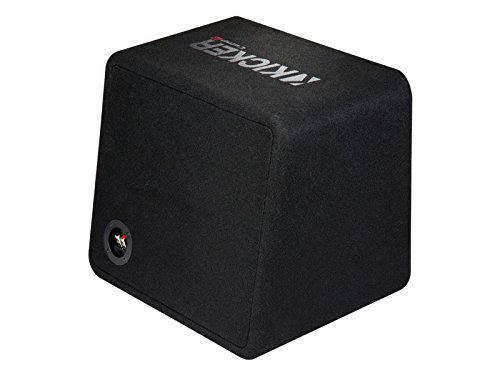 KICKER 43VCWR122 12" CompR Sub 2 Ohm Loaded Subwoofer Sub Box Enclosure (Renewed)