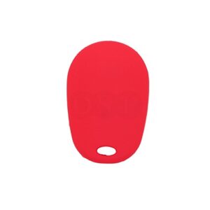 SEGADEN Silicone Cover Protector Case Holder Skin Jacket Compatible with TOYOTA 3 Button Remote Key Fob CV2409 Red