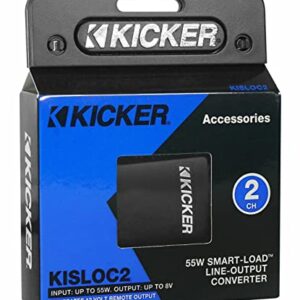 Kicker 46KISLOC2 K-Series Stereo Line-Output Converter w/Remote Turn-On Output