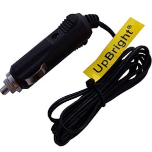 UpBright New Car DC Adapter Compatible with Curtis DVD 8017 DVD8039B DVD8007C DVD8007B Dvd8007 Dvd8402 Dvd7015 Ip844 Dvd8078 Portable Player Auto Vehicle Lighter Plug Power Cord Cable Charger PSU