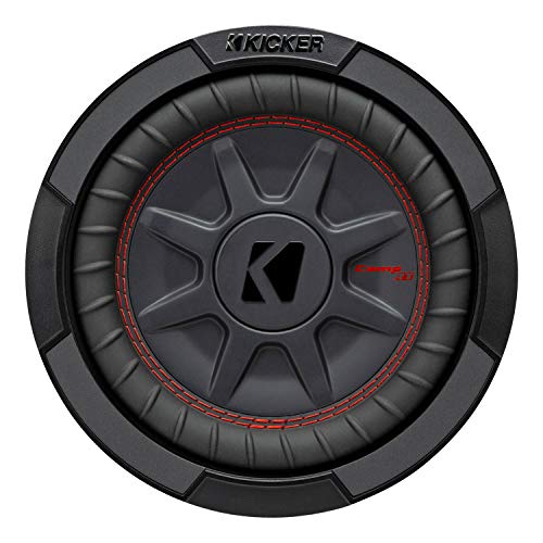 KICKER CompRT 8"(20cm) Subwoofer, DVC, 2-ohm, RoHS Compliant