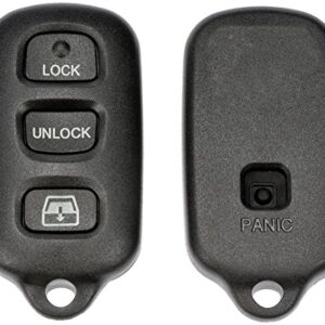 Dorman 13696: Keyless Remote Case Repair Kit, Black