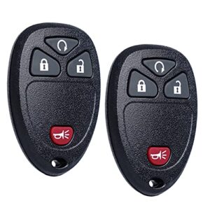 key fob replacement fits for chevy silverado avalanche equinox express traverse gmc yukon sierra 1500 2500 3500 hd acadia savana buick enclave 2007 2008 2009 2010 2011 2012 2013 keyless entry remote