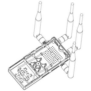 Summitlink V2 Clear Case Dual Fans for Stratux ADS-B Kit Fits AHRS Module and GPYes