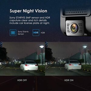 【Bundle: VIOFO A119 V3 with GPS + CPL】 VIOFO A119 V3 Dash Cam 2K Quad HD 1600P with GPS, True HDR, Super Capacitor, Buffered Parking Mode, Motion Detection