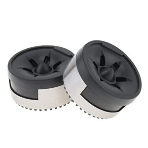 drisentri car tweeters, 2pcs 350w high efficiency mini dome tweeter speakers for car audio system