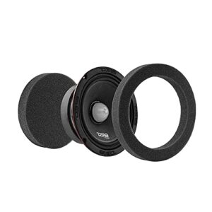 ds18 dsfr8 8″ car door foam speaker rings blocker soundproof sponge speaker baffle fast rings stereo foam – espuma para altavoz (sold in pair)