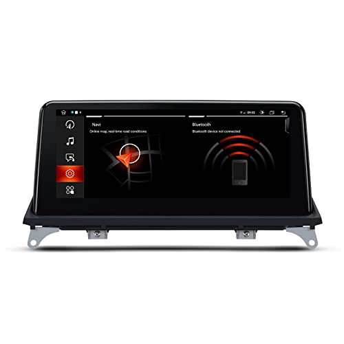 XTRONS 10.25 Inch IPS Touch Display Car Stereo Android 12 GPS Navigation System Octa Core Multimedia Video Player Built-in DSP Car Play Android Auto Support 4G LTE WiFi DVR for BMW X5 X6 E70 E71 CCC