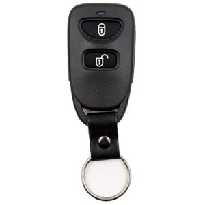 keyecu transmitter remote key fob 2 button+panic 315mhz for hyundai santa fe 2007-2012