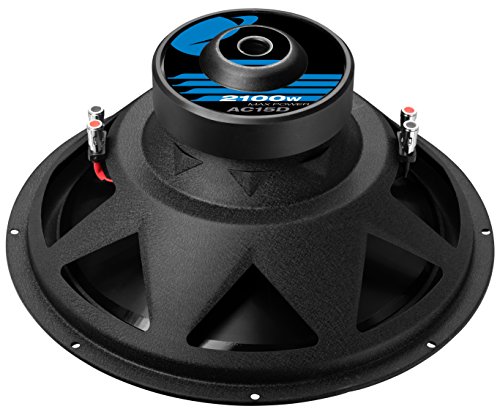 Planet Audio AC15D Car Subwoofer - 2100 Watts Maximum Power, 15 Inch, Dual 4 Ohm Voice Coil, Easy Mounting, Sold Individually