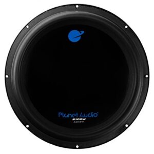 Planet Audio AC15D Car Subwoofer - 2100 Watts Maximum Power, 15 Inch, Dual 4 Ohm Voice Coil, Easy Mounting, Sold Individually