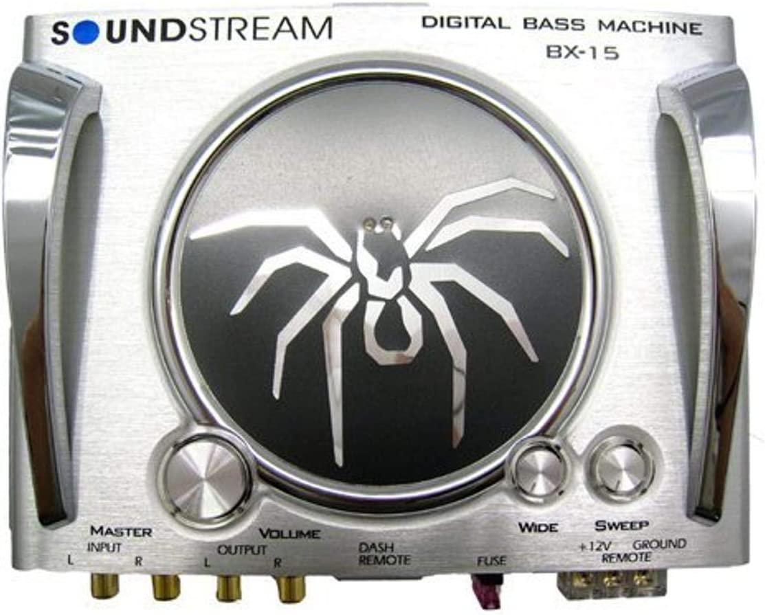 Soundstream BX-15 Bass Maximizer and Bass Restoration Processor,Black