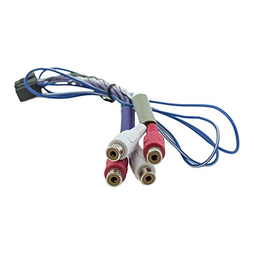 ALPINE KTP-445U OEM Genuine Front/Rear/Remote ON RCA Cable Harness