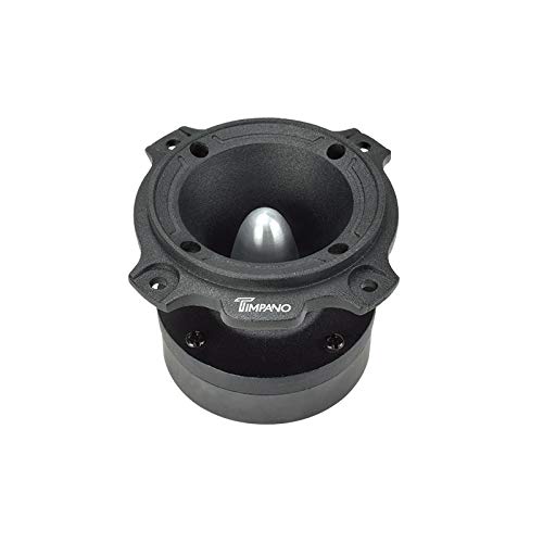 Timpano TPT-ST4 Black 3.5 Inch Super Tweeter, 4 Ohm, 500 Watts Peak, 105 dB Bullet, 1 in Voice Coil, Pro Car Sound System Bullet Tweeters (Pair)