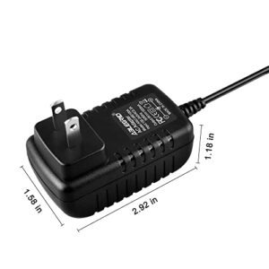 Snlope AC Adapter Charger for COBY TF DVD7006 TF-DVD7006 Portable DVD Power Cord PSU