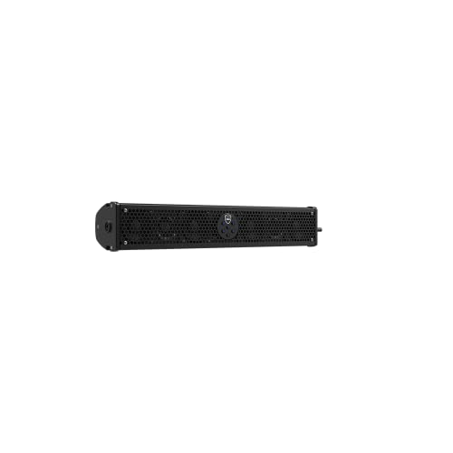 wet sounds | Stealth-6 Ultra HD Black Soundbar | 6 Speaker-200 Watt Unit with an All-New RF Wireless Remote