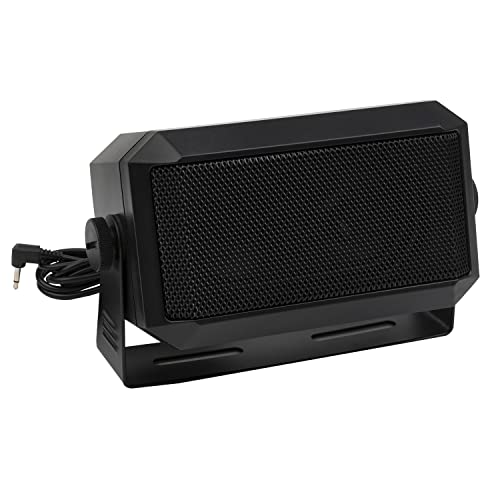 ZAXIDALER Rectangular External Communications Speaker for Ham Radio, CB & Scanners