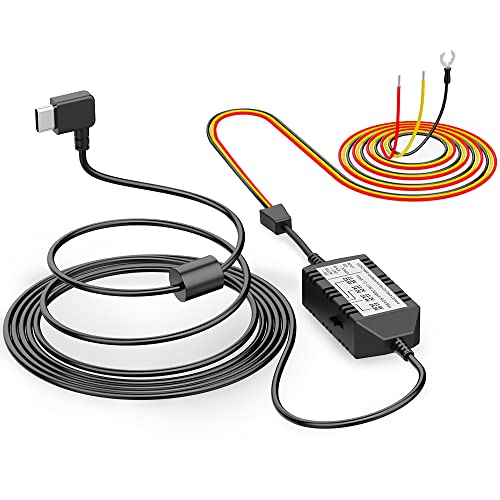 VIOFO HK4 Acc Hardwire Kit, USB-C Hard Wire Kit for T130, A139Pro, WM1, A229Duo, A119MINI Dash Cam, Low Voltage Protection for Parking Mode