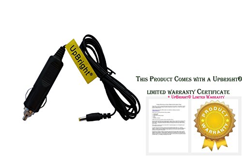 UpBright Car DC Adapter For SONY DVP-FX950 DVP-FX94 DVP-FX710 DVP-FX830 DVP-FX850 AC-FX110 DCC-FX101 DCC-FX110 DCC-FX101 DVP-FX820 DVP-FX75 DVP-FX95 DCC-FX105 RMT-D183 DCCFX152 DVD Player Power Supply