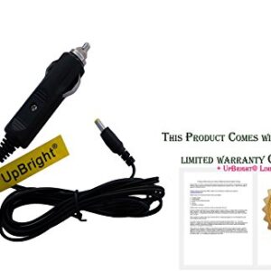 UpBright Car DC Adapter For SONY DVP-FX950 DVP-FX94 DVP-FX710 DVP-FX830 DVP-FX850 AC-FX110 DCC-FX101 DCC-FX110 DCC-FX101 DVP-FX820 DVP-FX75 DVP-FX95 DCC-FX105 RMT-D183 DCCFX152 DVD Player Power Supply