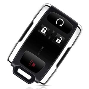 car key fob fit for chevy 2014-2020 silverado 1500 2500 3500, chevrolet colorado 2015-2021 keyless remote compatable with gmc 2014-2020 sierra 1500 2500 3500, gmc 2015-2021 canyon (m3n32337100)