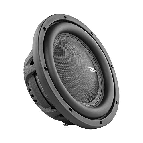 DS18 IXS10.4D Shallow Car Subwoofer - 10" 1000W MAX Power, 500W RMS, Dual Voice Coil, 4+4 Ohms Impedance (1 Speaker)