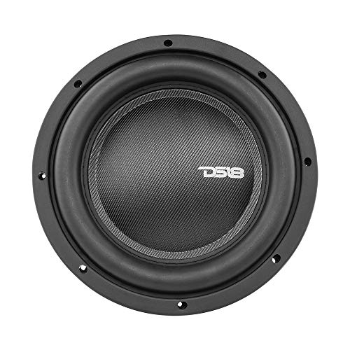 DS18 IXS10.4D Shallow Car Subwoofer - 10" 1000W MAX Power, 500W RMS, Dual Voice Coil, 4+4 Ohms Impedance (1 Speaker)