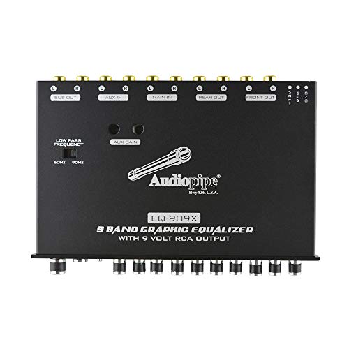 Audiopipe EQ-909X 9 Band Equalizer