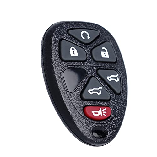 Key Fob Remote Replacement Fits for Chevy Tahoe Suburban GMC Yukon/Yukon XL 1500 2500 Cadillac Escalade ESV/EXT 2007 2008 2009 2010 2011 2012 2013 2014 Keyless Entry Remote Start Control 22951510