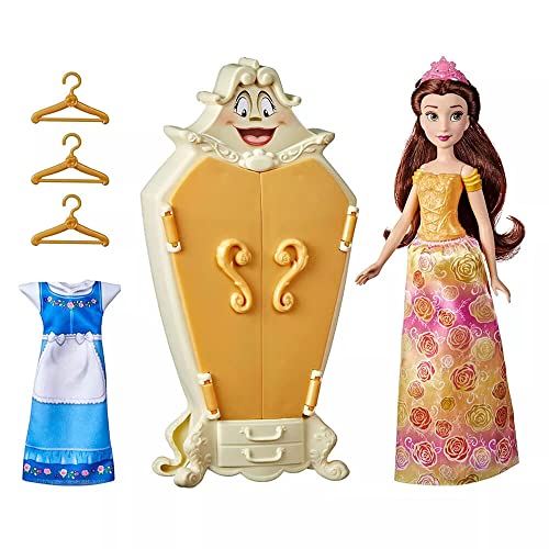 Disney F26325L00 Princess Belle Doll and Wardrobe