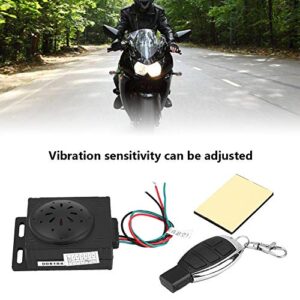 Anti-Theft Security Alarm System with Remote Control 9-16V Universal for Most Motorcycle