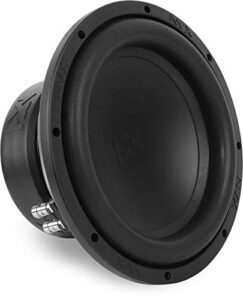 nvx vsw104v2 10″ 500 watt rms 1000 watt peak professional grade vs-series dual 4-ohm car subwoofer