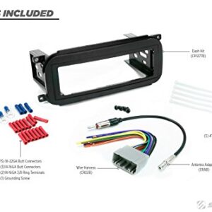 SCOSCHE Install Centric ICCR3BN Compatible with Select Chrysler/Dodge/Jeep 2002-06 Complete Basic Installation Solution for Installing an Aftermarket Stereo