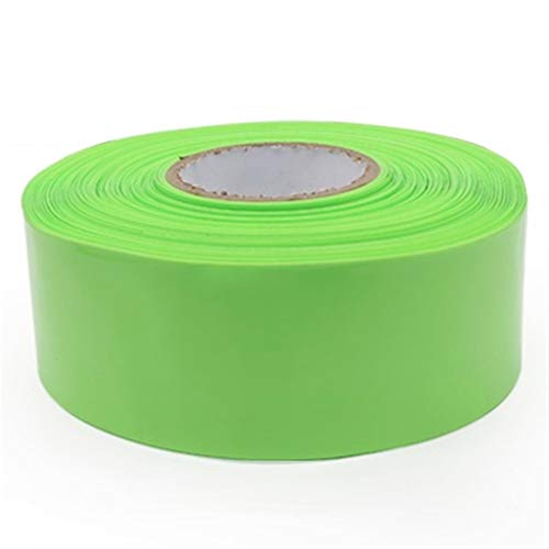 MDD PVC Heat Shrink Tubing Battery Wrap 17mm ~ 80mm, for 18650 Battery Heatshrink Sleeves (Color : Green, Size : Width 30mm x 1meter)