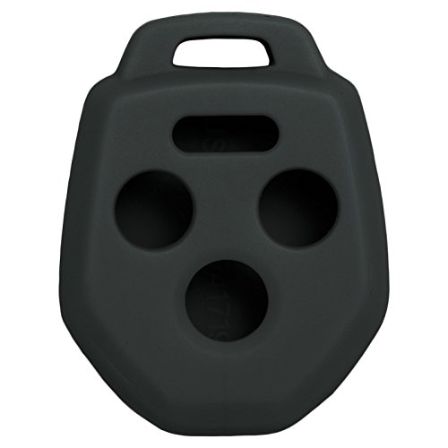 Keyless2Go Replacement for New Silicone Cover Protective Case for Remote Key Fobs with FCC CWTWB1U811 - Black