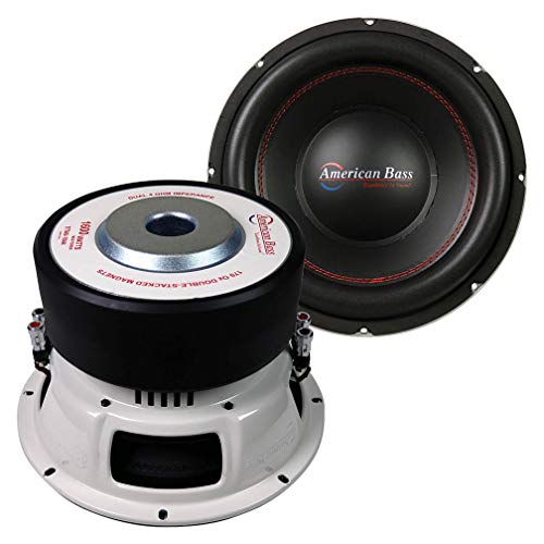 American Bass TITAN1044 Titan 10 Woofer Dual 4 Ohm