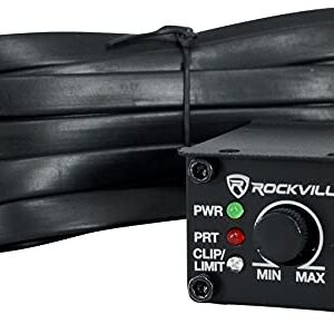 Rockville Krypton-M5 8000 Watt Peak / 2000w RMS Mono 1 Ohm Car Amplifier Amp