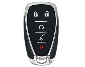 1x new replacement keyless key fob compatible with & fit for select chevrolet vehicles hyq4ea 433 mhz