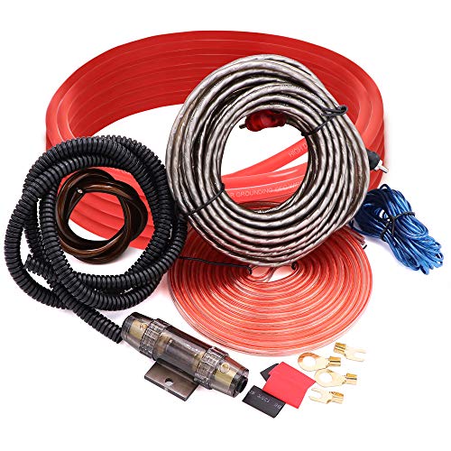 8 Gauge Car Amp Wiring Kit A Car Amplifier Installation Wiring Helps You Make Connections and Brings Power to Your Radio, Subwoofers Speakers